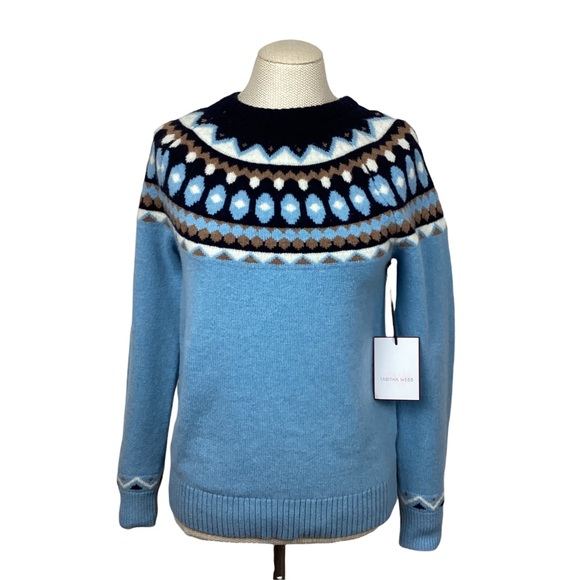 Anthropologie | Sweaters | Anthropologie Tabitha Webb Fair Isle Sweater ...